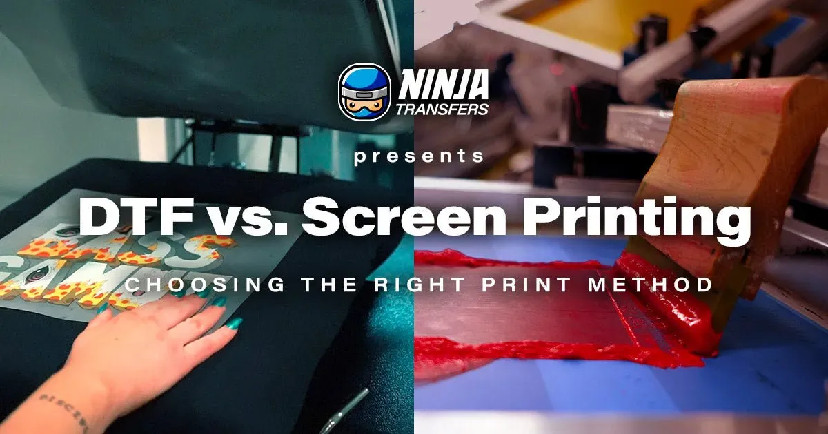 DTF Transfers vs. Screen Printing: Which Is Better for Your Business?
